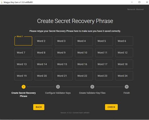 Step 0 Use The Keystore Generator Recommend By Eth Foundation Docs