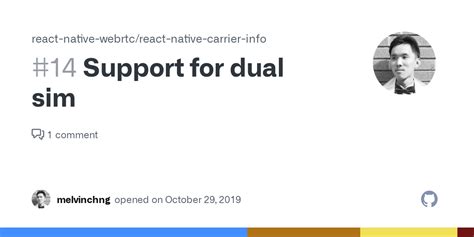 Support For Dual Sim · Issue 14 · React Native Webrtcreact Native