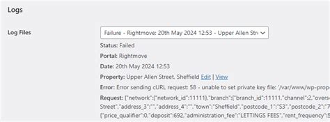 Logs Property Hive Documentation