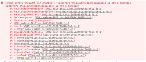 HandleRedirectCallback Returning Null For AuthErr Issue 1674