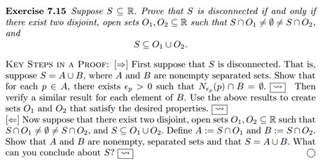 Solved Exercise Suppose SR Prove That S Is Chegg Com