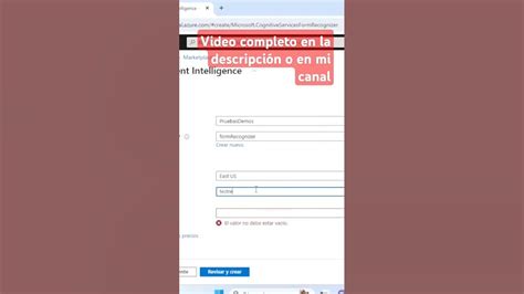 ¿que Es Azure Form Recognizer Azure Formrecognizer Youtube