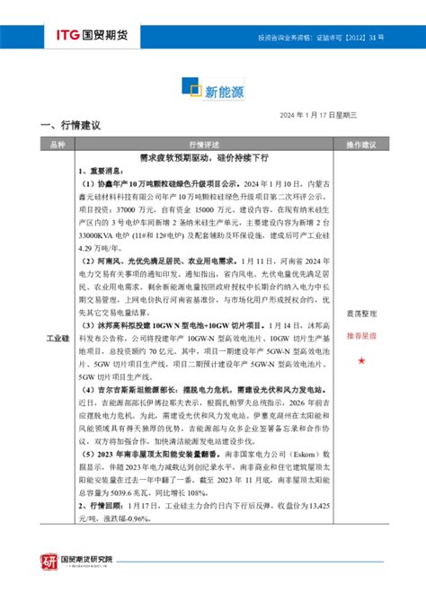 新能源·投研日报