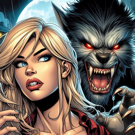 Blonde And Werewolf By Solejob On Deviantart