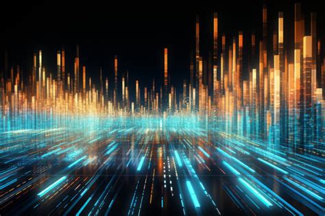 flowing particles swarm with glowing trails abstract background