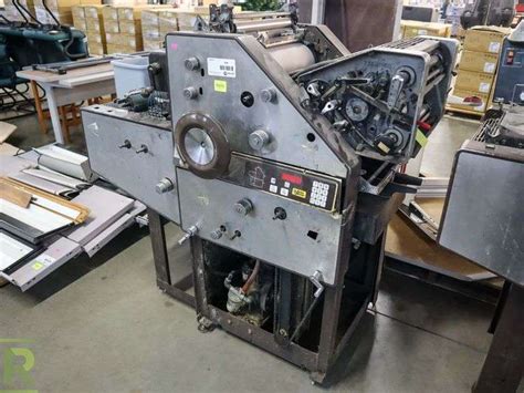 AB Dick 9840 Offset Printing Press Machine Roller Auctions