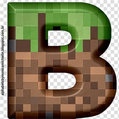 Printable Minecraft Letters