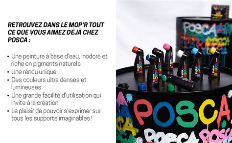 POSCA Mitsubishi Pencil Uni Posca MOP R Marker Round Tip XXL 3