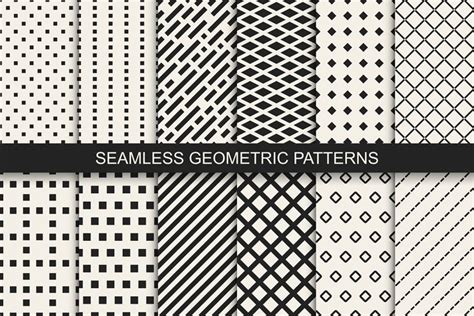 Geometric Vector Seamless Patterns