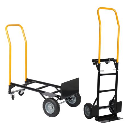 Buy Luckyermore Convertible Hand Truck Dual Purpose 2 Wheel Dolly Cart