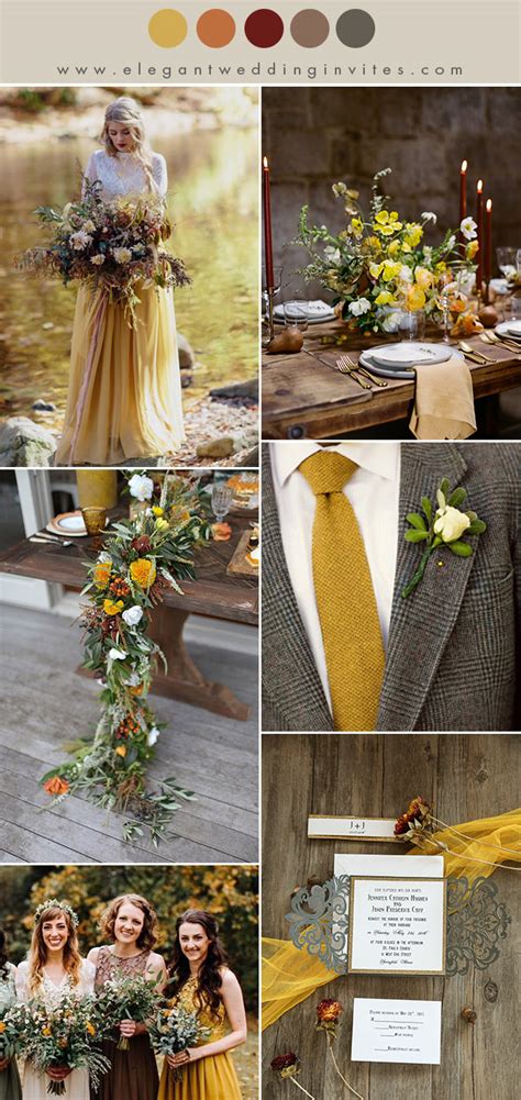 23 Earth Tone Wedding Colors Brionneykonlan