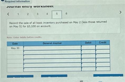 Solved Journal Entry Worksneet Begin Tabular Llll