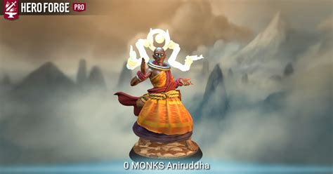 0 Monks Aniruddha Made With Hero Forge