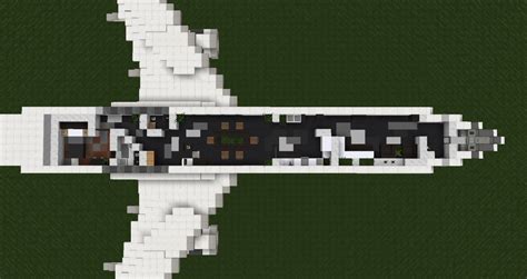 Minecraft Airplane Interior