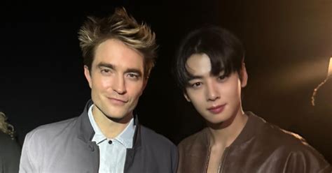 차은우 로버트 패틴슨과 투샷…잘생김 폭발
