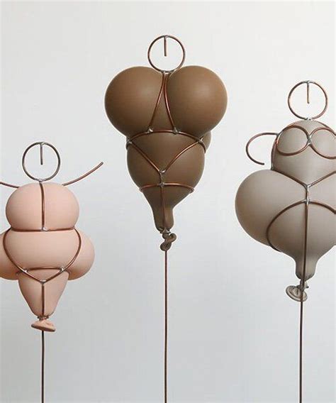 Ephemeral Latex And Copper Sculptures Reinterpret Prehistoric Venus