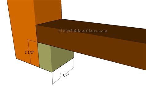 Fitting The Bottom Rails MyOutdoorPlans