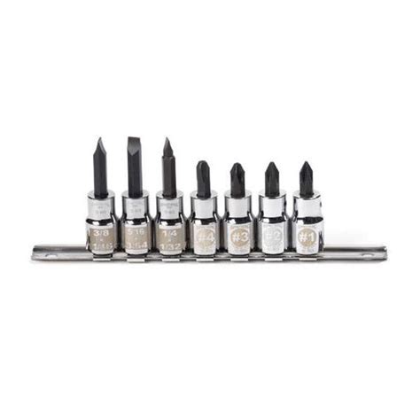 Armstrong 15 620 7 Piece Chrome 12 Drive Slotted Phillips Scewdriver