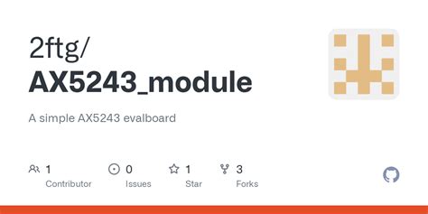 Github Ftg Ax Module A Simple Ax Evalboard