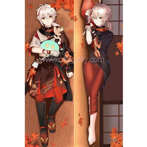 Genshin Impact Dakimakura Kaedehara Kazuha Body Pillow Case 21720