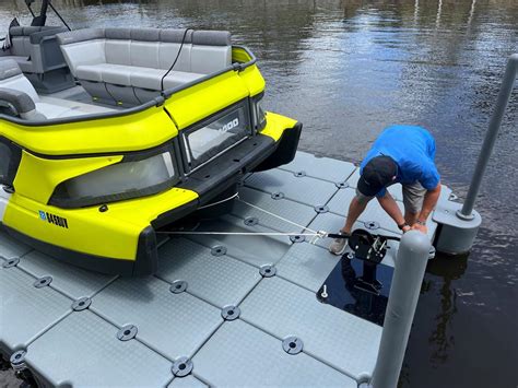 Sea Doo Switch Floating Boat Lift Docks By Gulf Stream Docks