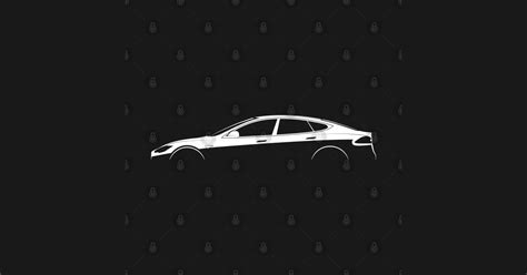 Tesla Model S Silhouette Tesla Model S T Shirt Teepublic