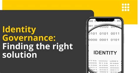 Identity Governance Solutions Finding The Perfect Fit Integrove