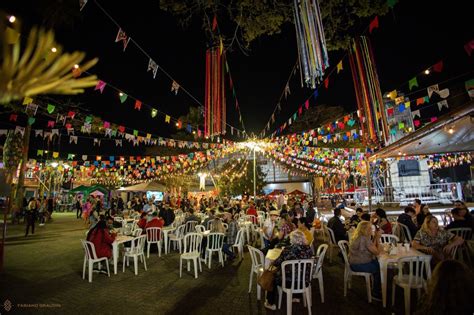 Festa Junina No Centro De Joinville