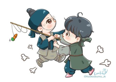 대취타 Daechwita FANART Bts chibi Bts drawings Bts fanart