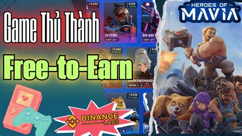 Heroes Of Mavia Game NFT thủ thành kiếm tiền siêu khủng Free to Play