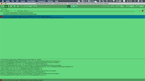Entrypointnotfoundexceptaion Error Only On Mac Osx · Issue 424 · Firebasequickstart Unity
