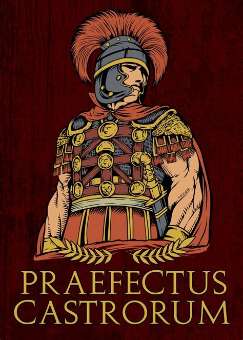 Praefectus Castrorum Roman Centurion Poster Picture Metal Print