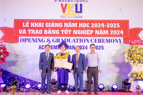Vku Lễ Khai Giảng Năm Học 2024 2025 Và Trao Bằng Tốt Nghiệp Năm 2024