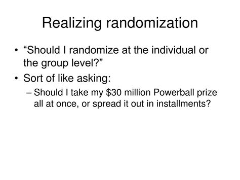 Ppt Individual Vs Group Randomized Trials Powerpoint Presentation Free Download Id451821
