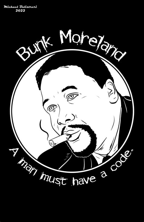 Bunk Moreland The Wire By Blacksnowcomics On Deviantart