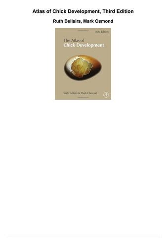 Atlas Of Chick Development Third Edition Pdf By Clyde Cathcart Issuu