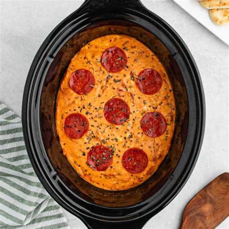 Crockpot Pizza Dip Recipe