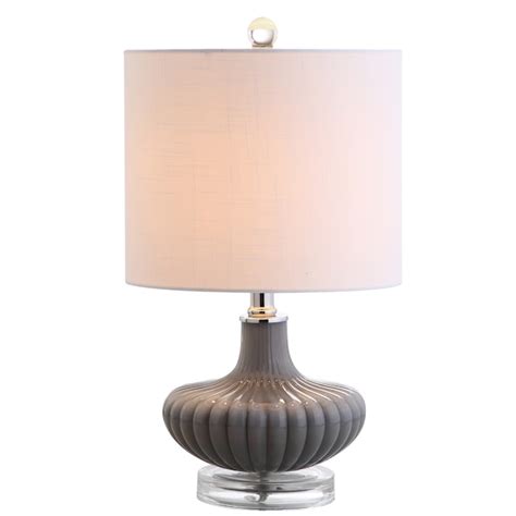 Jonathan Y Kamille Glass And Lucite Contemporarytransitional 18 In