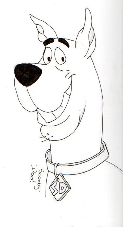 Scooby Doo Sketch By CartoonAnimeJoker On DeviantArt