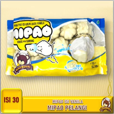 Jual Pelangi Mipao Vanilla Isi 30 Mini Bapao Shopee Indonesia