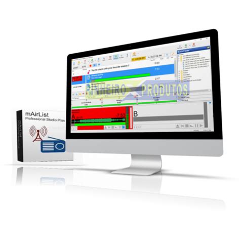 mAirList Professional Studio Plus Ultima Versão Burning Prudutos