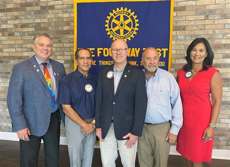 Rotary District 6820 Governor Visits Rotary Club Of North Jackson