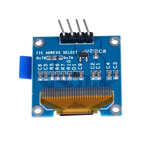 oled 0 96 inch 4pin rg128x64 display yellow blue at ₹ 122 piece oled display in mumbai id