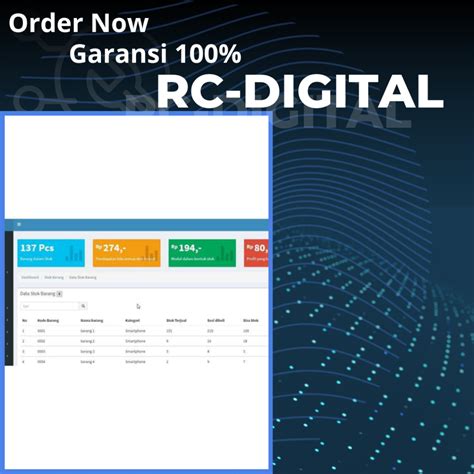 Jual Aplikasi Inventori Stok Barang Kasir Berbasis Web ORI Source