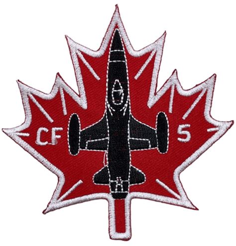 Canadian Forces Rcaf Cf 5 Fighter Squadron Patch Insignia Military Antiques Toronto