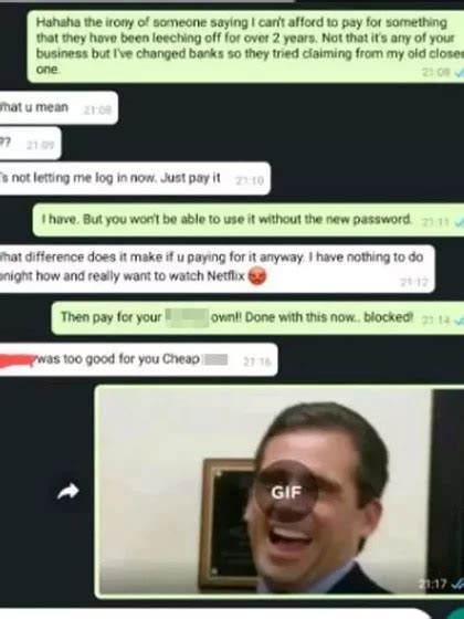 Un Hombre Se Enteró Por Whatsapp Que La Pareja De Su Ex Novia Usaba Su