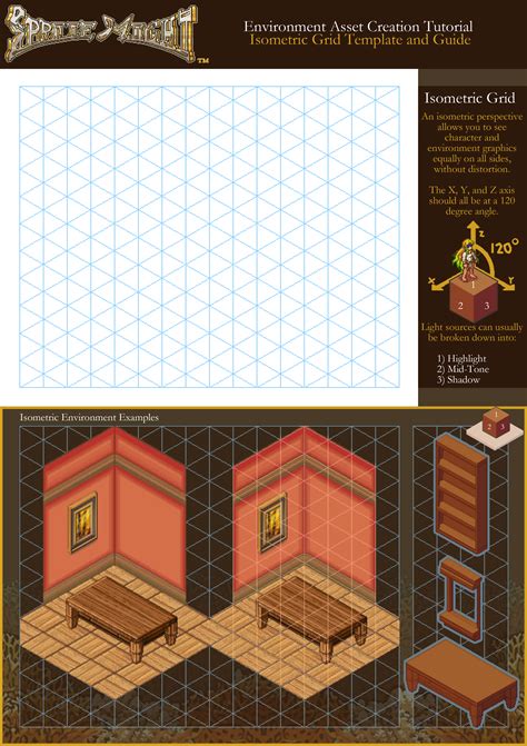 Sprite Might Isometric Grid Template And Guide By Spritemight On Deviantart