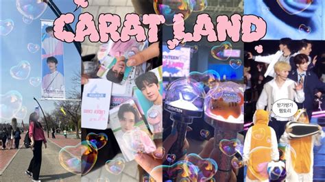 캐럿 브이로그 Seventeen In 👏🏻👏🏻 Carat Land 🎡 • 중콘 브이로그 Youtube