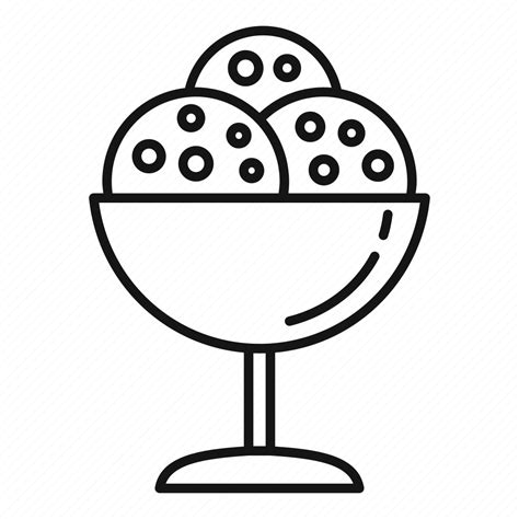 Room Service Ice Cream Balls Icon Download On Iconfinder