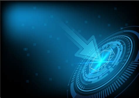 Premium Vector Abstract Futuristic Circle Technology Background